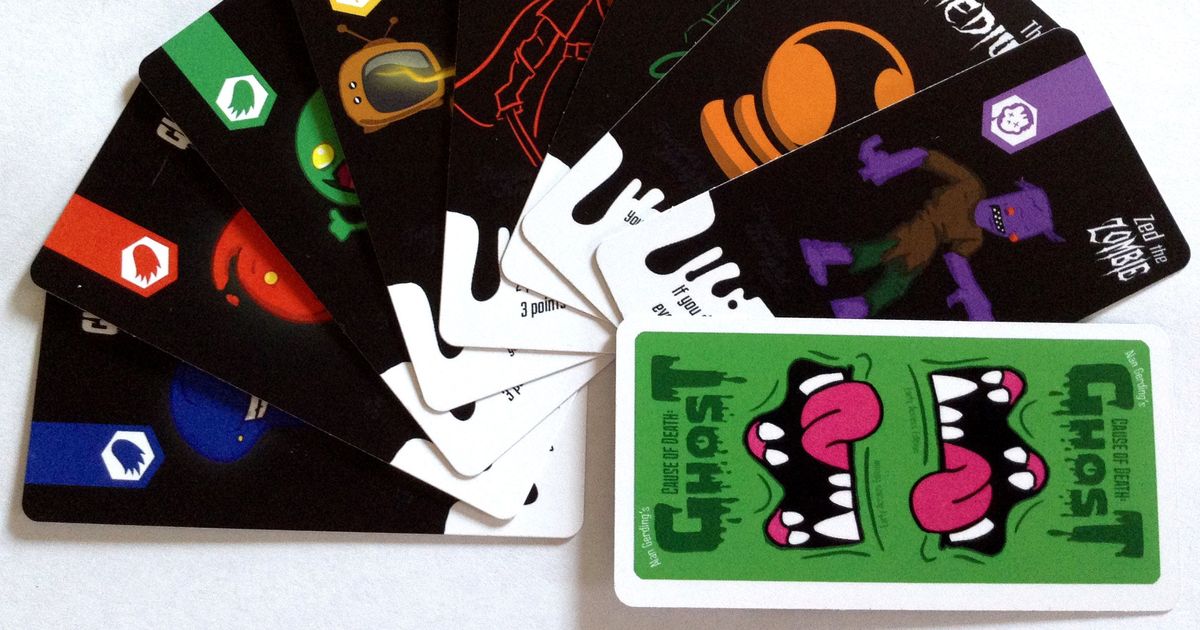 Cause of Death: Ghost | Board Game | BoardGameGeek