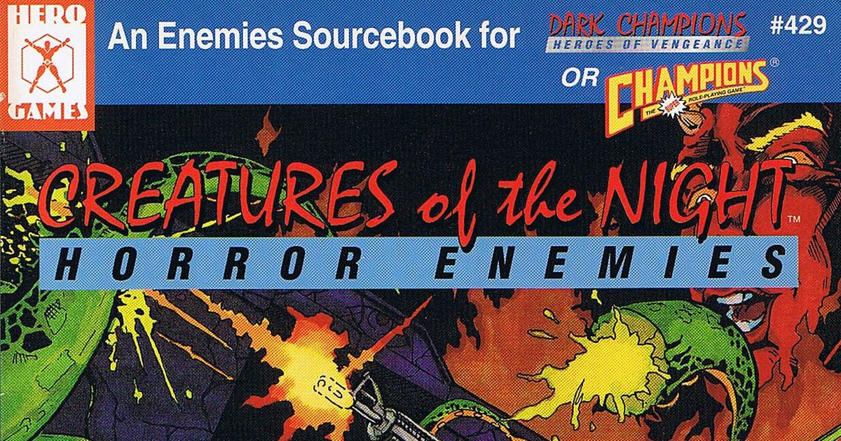 Creatures of the Night: Horror Enemies | RPG Item | RPGGeek