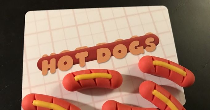 Hot Dogs: Hot Dog Tokens | Board Game Accessory | BoardGameGeek