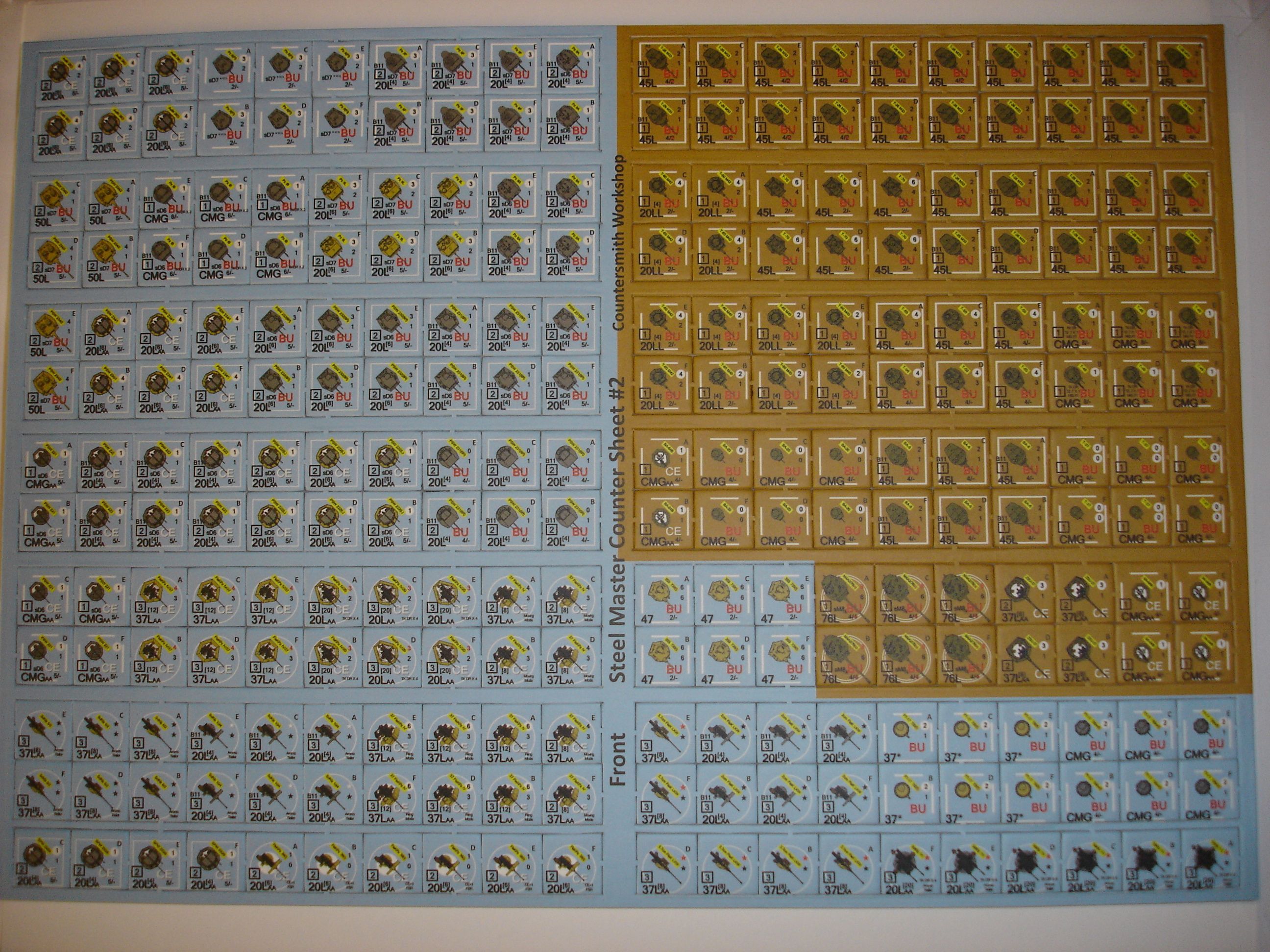 New turret counters | Advanced Squad Leader