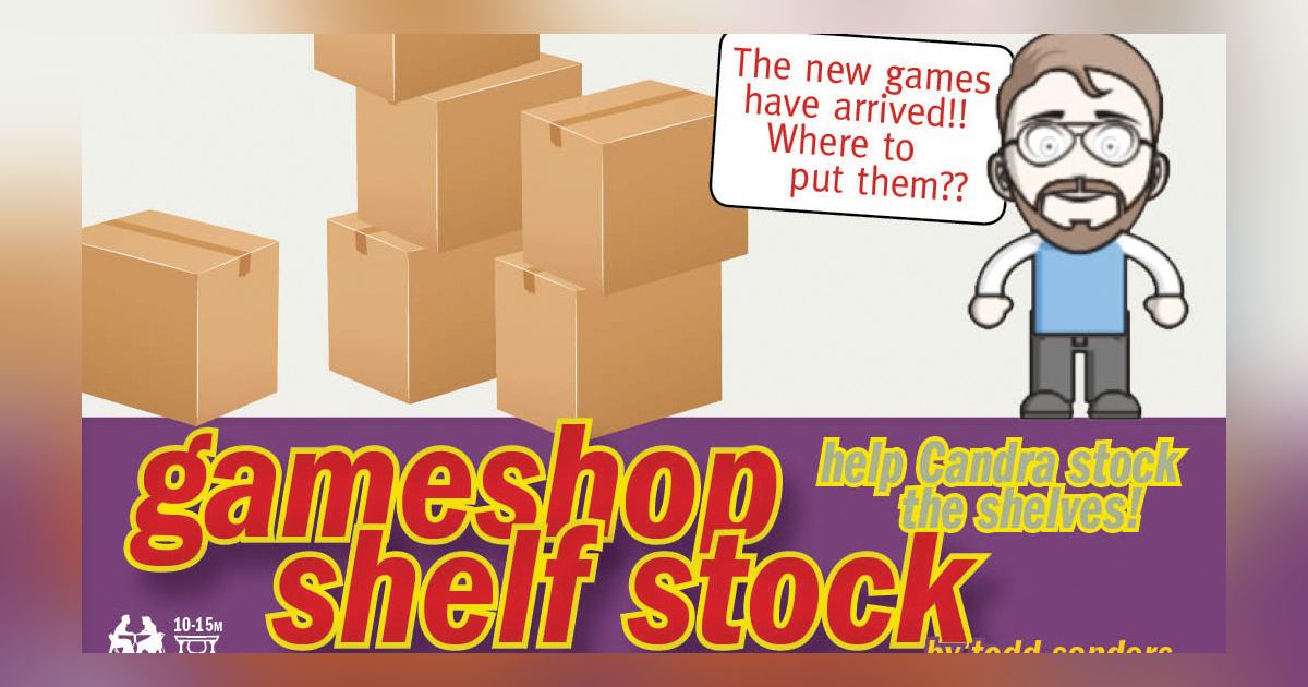 Gameshop Shelf Stock | Board Game | BoardGameGeek
