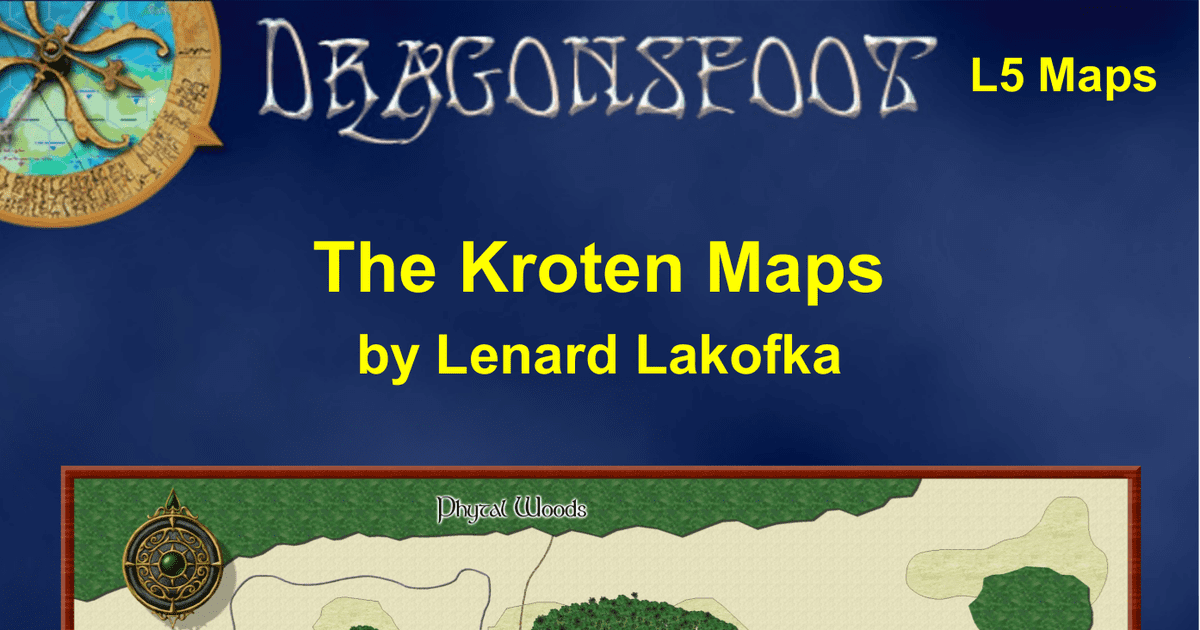 L5 Maps: The Kroten Maps | RPG Item | RPGGeek