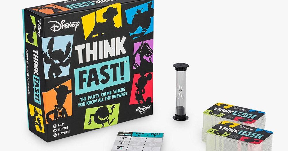 Think Fast!: Disney Edition | Board Game | BoardGameGeek