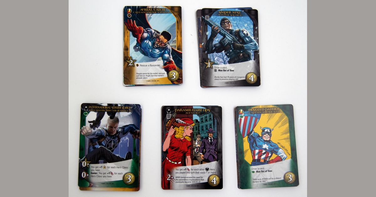 Legendary: Captain America 75th Anniversary Expansion Review | Silver ...