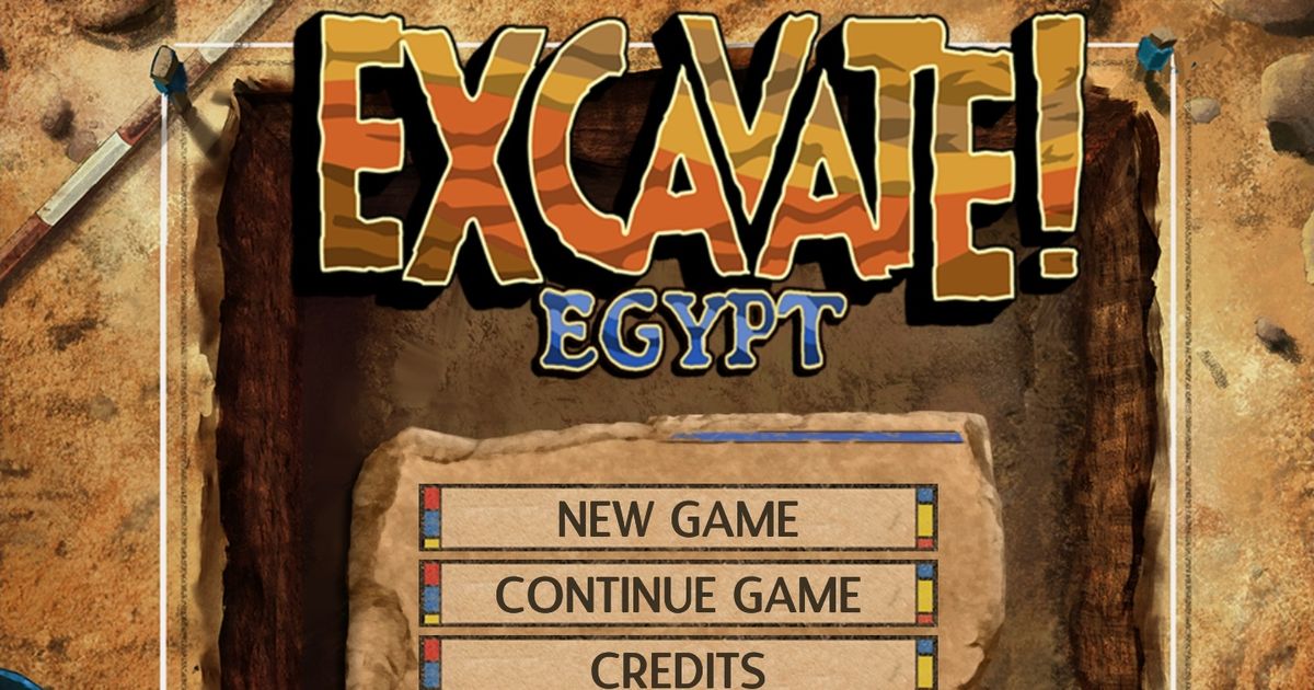 Excavate! Egypt | Video Game | VideoGameGeek