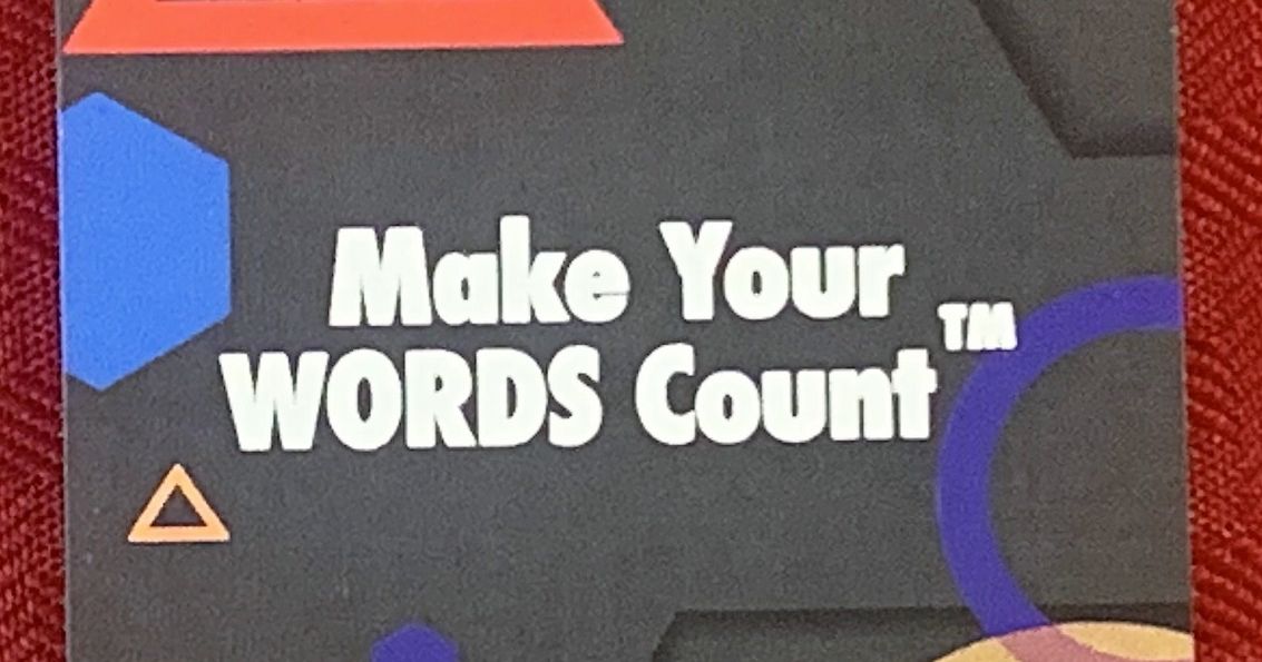 Make Your Words Count! | Board Game | BoardGameGeek