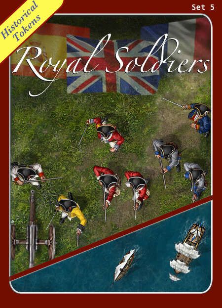 Historical Tokens Set 05: Royal Soldiers | RPG Item | RPGGeek