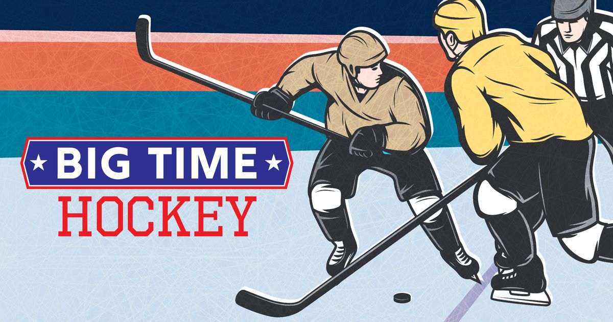 Big Time Hockey | Board Game | BoardGameGeek