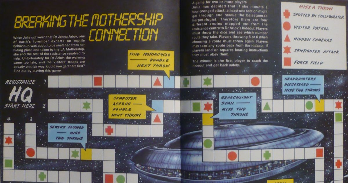 V: Breaking the mothership connection | Board Game | BoardGameGeek