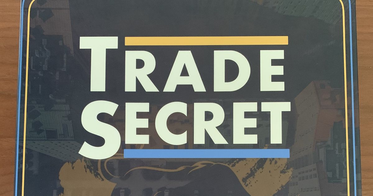 Trade Secret | Board Game | BoardGameGeek