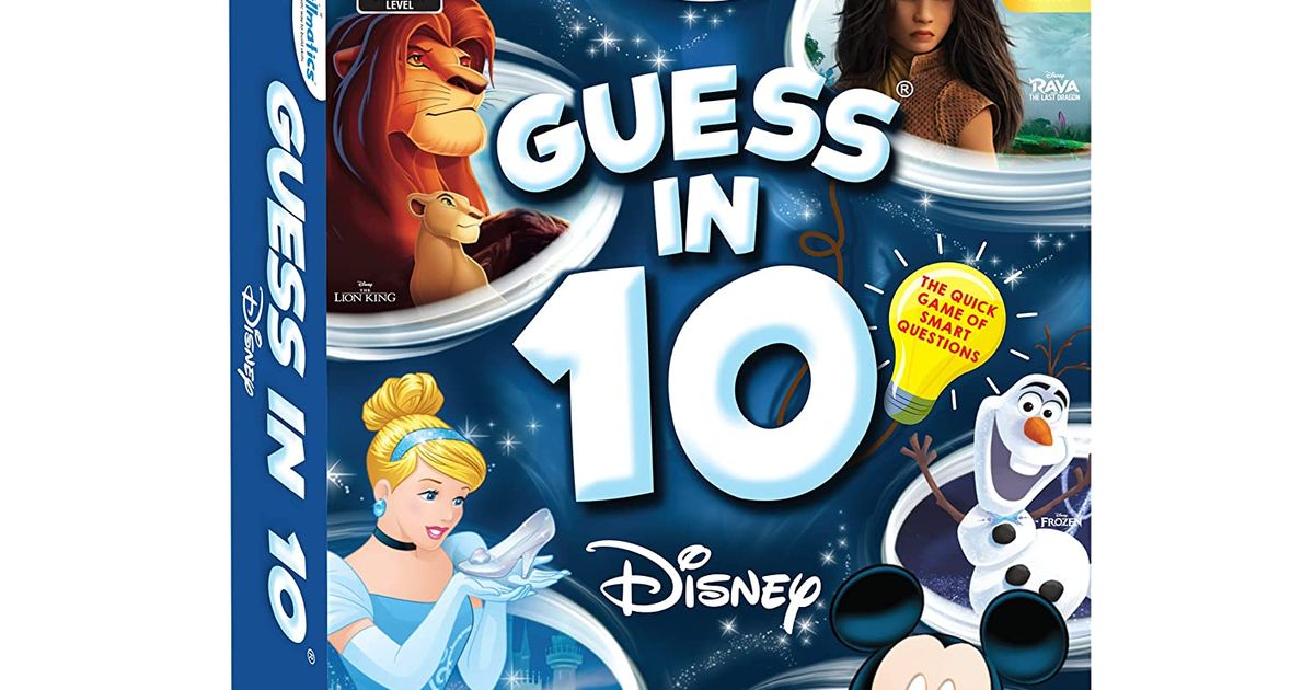 Guess in 10: Disney | Board Game | BoardGameGeek