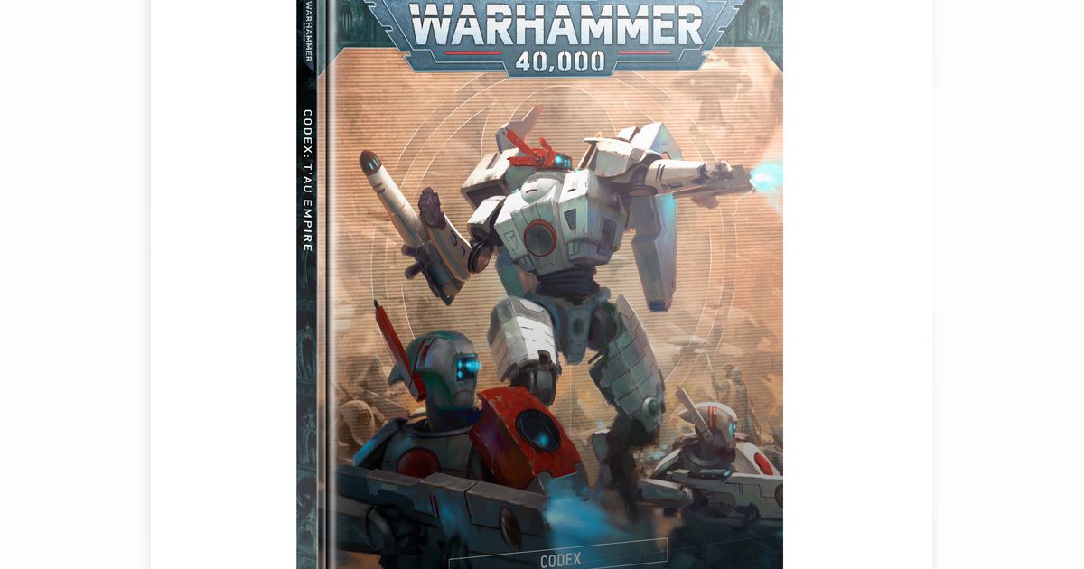 Warhammer 40,000 (Tenth Edition): Codex – T'au Empire | Board Game ...