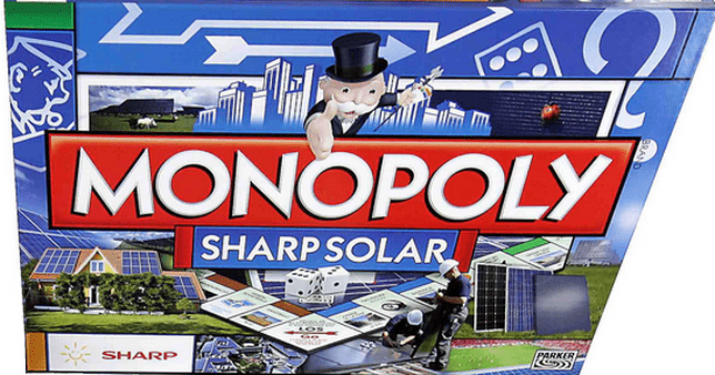 Monopoly: Sharp Solar | Board Game | BoardGameGeek