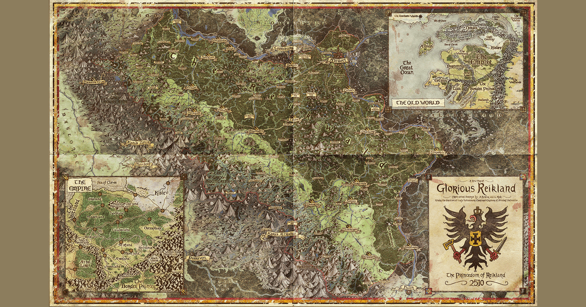 Reikland Map | RPG Item | RPGGeek