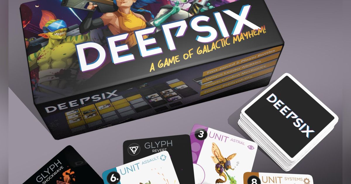 Deep Six: A Game of Galactic Mayhem | Board Game | BoardGameGeek