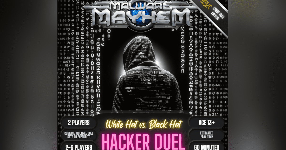 Malware Mayhem Hacker Duel: Cyber War Edition | Board Game | BoardGameGeek