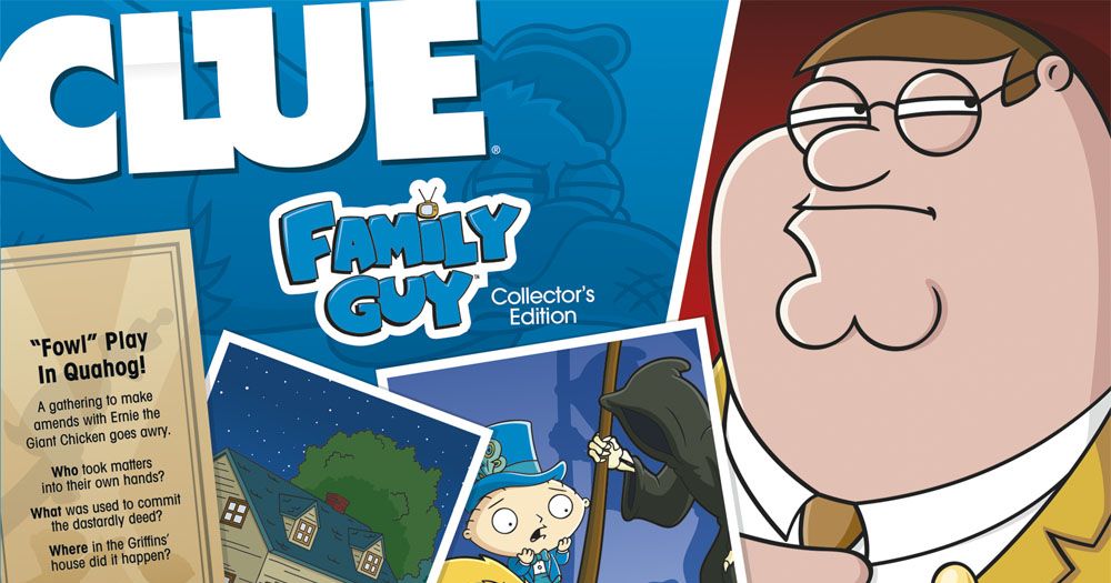 Clue: Family Guy Collector's Edition | Board Game | BoardGameGeek