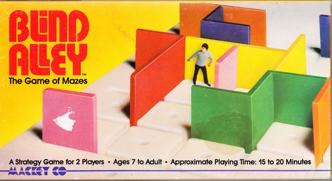 Blind Alley: The Game of Mazes | Board Game | BoardGameGeek
