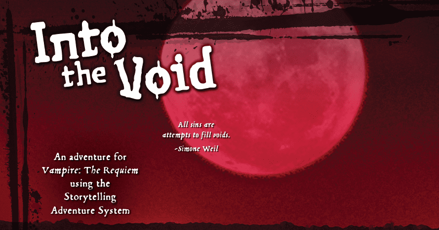 Into the Void | RPG Item | RPGGeek