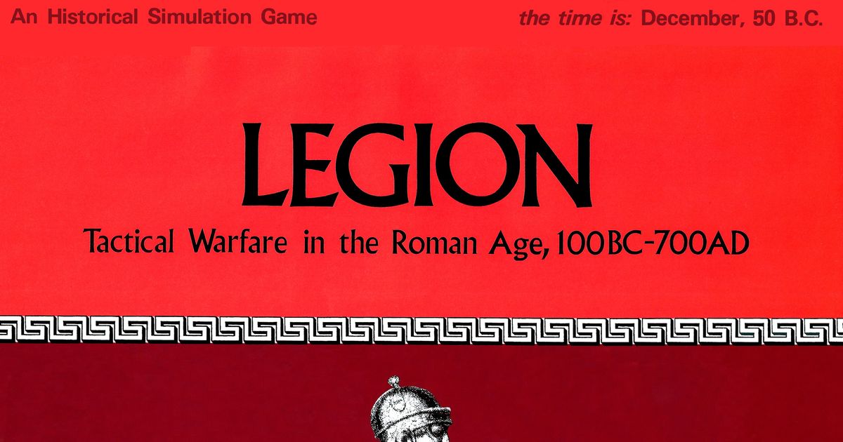 Legion: Tactical Warfare in the Roman Age, 100BC-700AD | Board Game ...