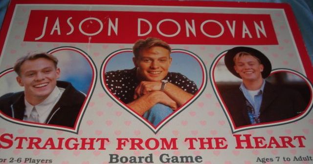 Jason Donovan Straight From The Heart | Board Game | BoardGameGeek