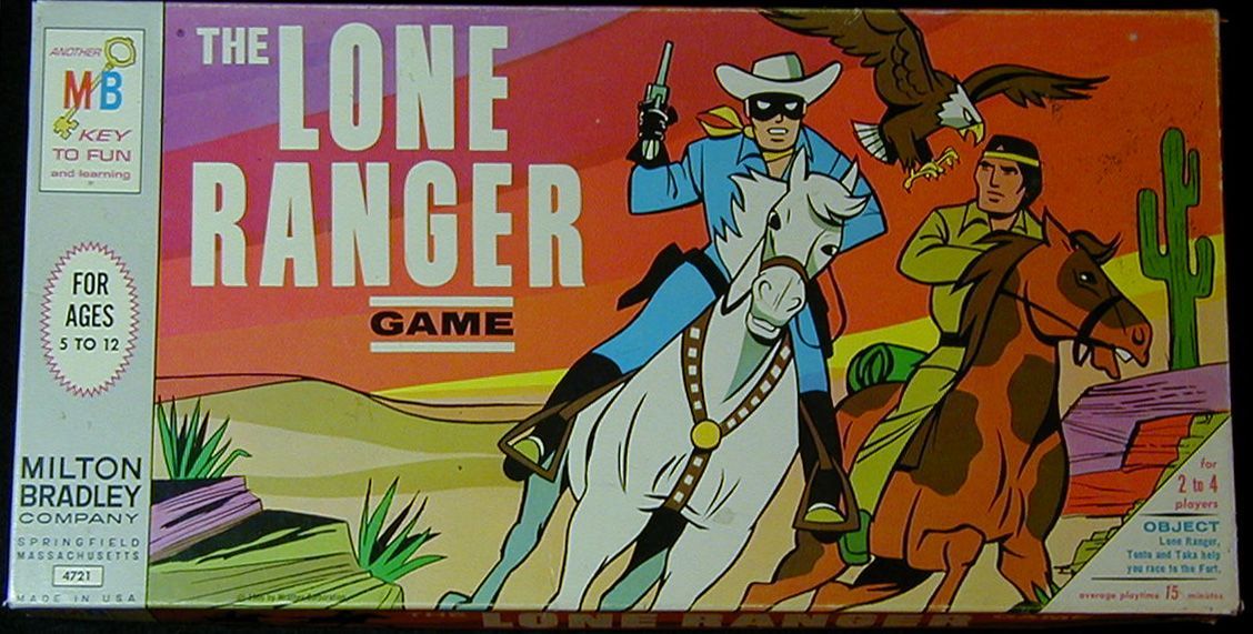 The Lone Ranger Game | Board Game | BoardGameGeek