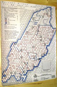 Railway Rivals Map MX: Isle of Man | Board Game | BoardGameGeek