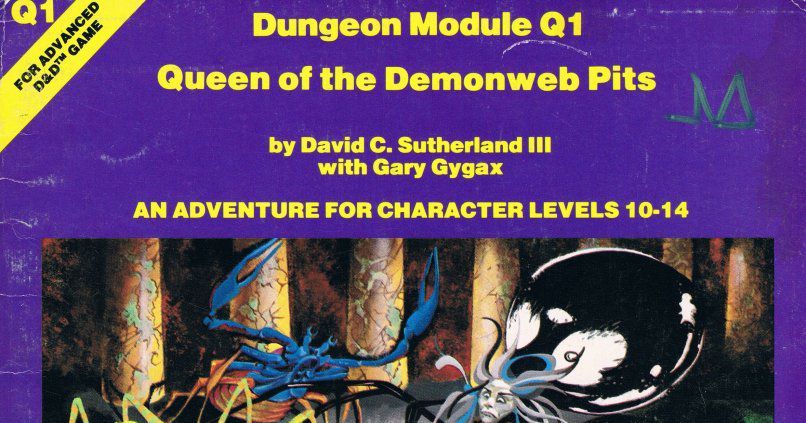 Q1: Queen of the Demonweb Pits | RPG Item | RPGGeek