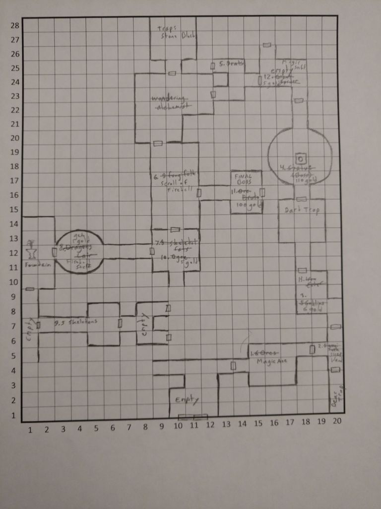 Four Against Darkness Maps