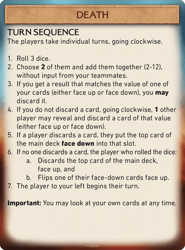 Player Aid Cards | Good Omens: An Ineffable Game