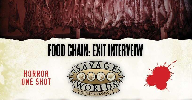 Food Chain: Exit Interview | RPG Item | RPGGeek