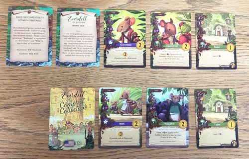 What is the correct deck composition for a base game? | Everdell: The ...