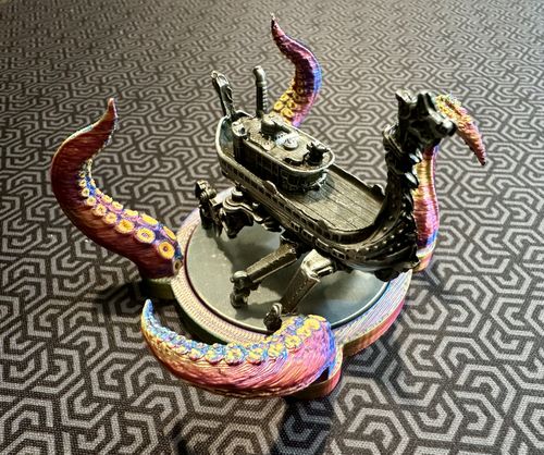 3d printed corrupted mech base | Expeditions