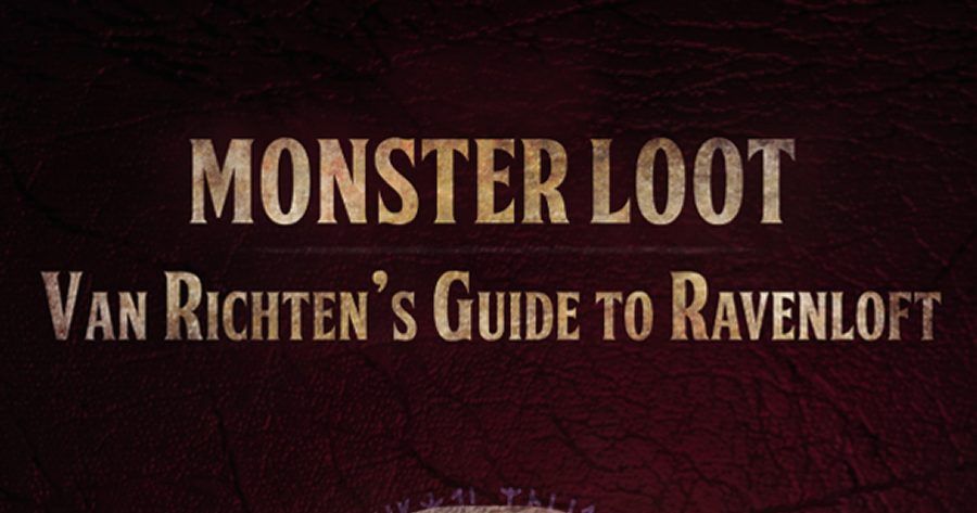 Monster Loot - Van Richten's Guide to Ravenloft | RPG Item | RPGGeek