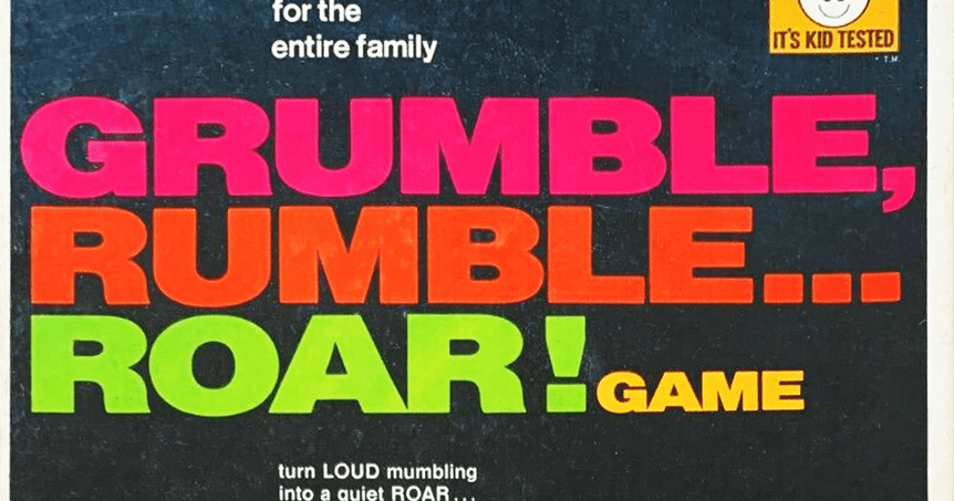 Grumble, Rumble... Roar! | Board Game | BoardGameGeek