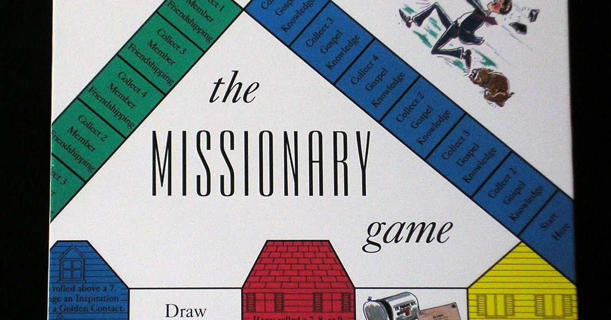 The Missionary Game | Board Game | BoardGameGeek