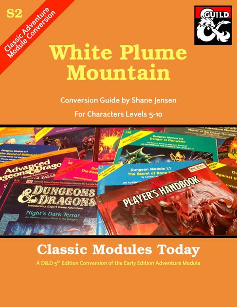 Classic Modules Today S2: White Plume Mountain | RPG Item | RPGGeek