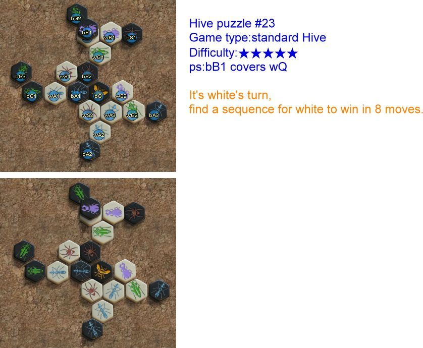 Hive Puzzles metalist