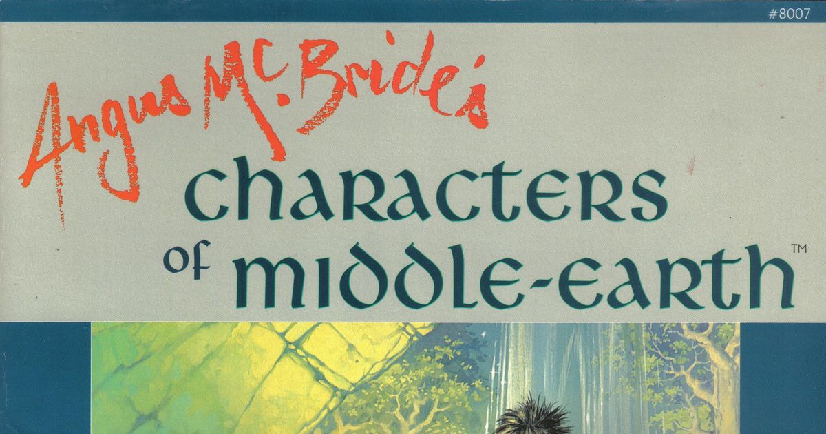 Angus McBride's Characters of Middle-earth | RPG Item | RPGGeek