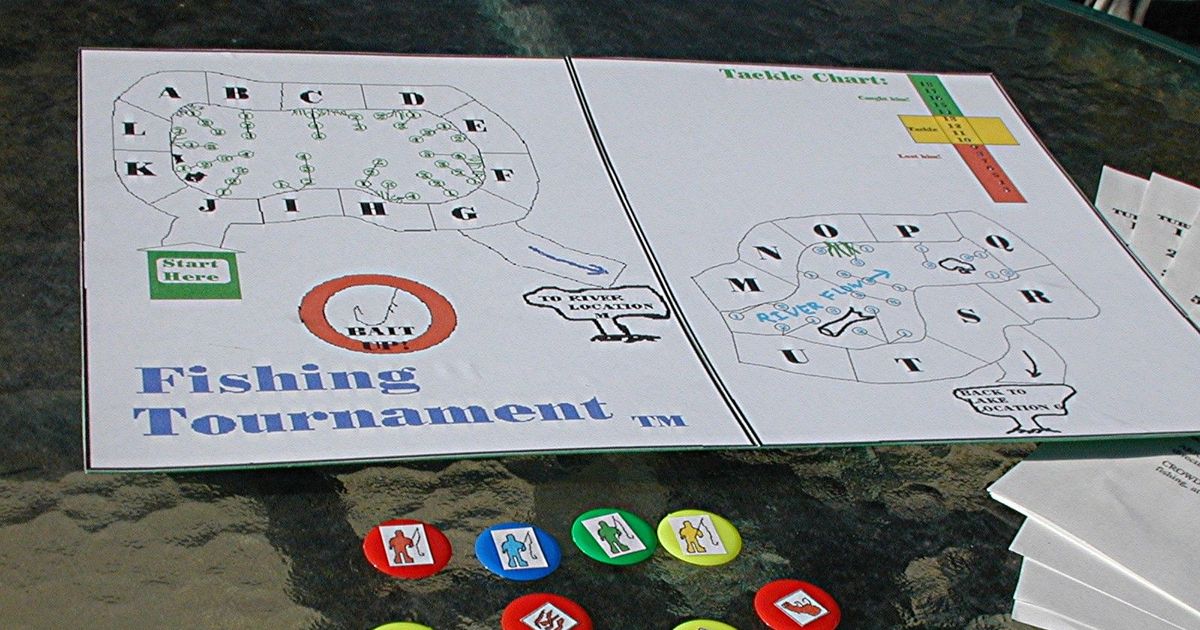 Fishing Tournament | Board Game | BoardGameGeek