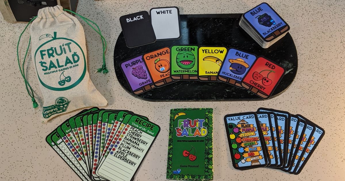 Fruit Salad: The Multiple Games in One Game | Board Game | BoardGameGeek