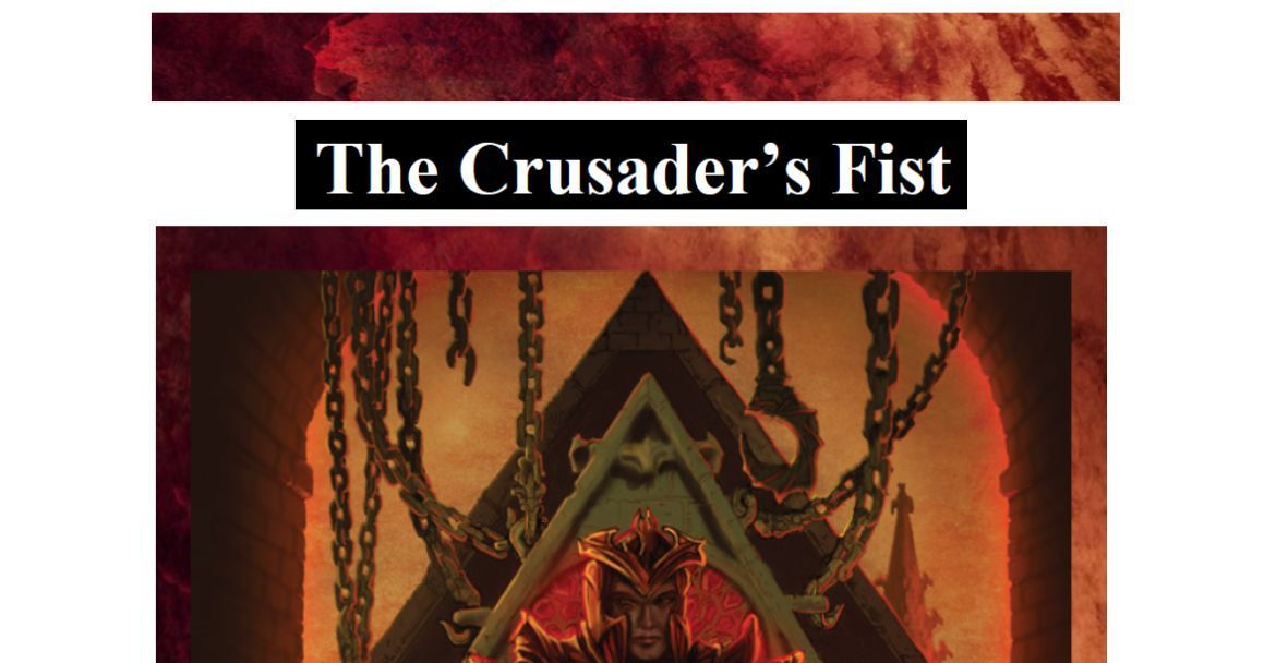 The Crusader's Fist | RPG Item | RPGGeek