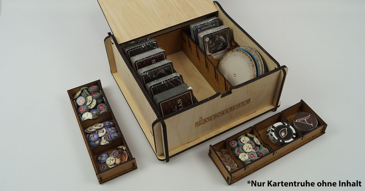 Aventuria: Kartentruhe | Board Game Accessory | BoardGameGeek