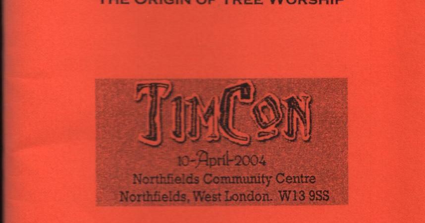 The Origin of Tree Worship (Issue 6 - TimCon I Fanzine) | Issue | RPGGeek
