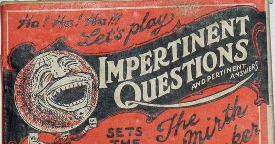Impertinent Questions! | Board Game | BoardGameGeek