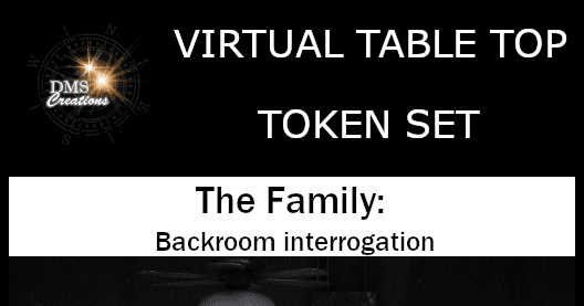 Virtual Table Top Token Set: The Family: Background Interrogation | RPG ...