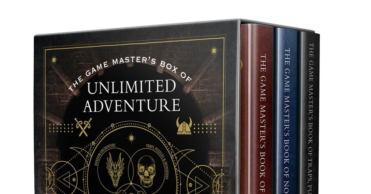 The Game Master's Box of Unlimited Adventure | RPG Item | RPGGeek