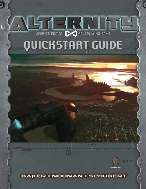 Alternity Science Fiction Roleplaying Game Quickstart Guide | RPG Item ...