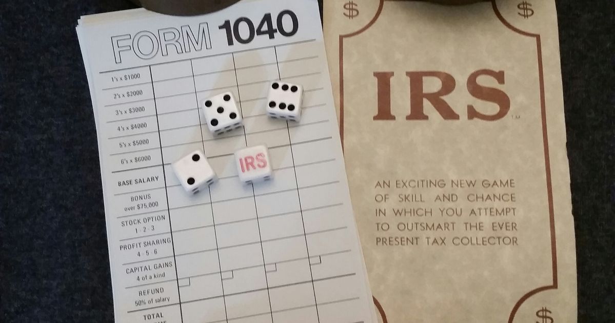 IRS | Board Game | BoardGameGeek