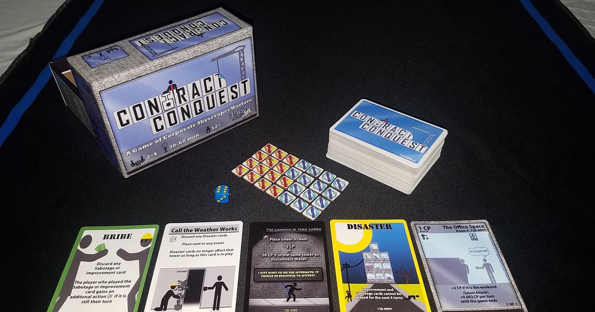 Contract Conquest | Board Game | BoardGameGeek